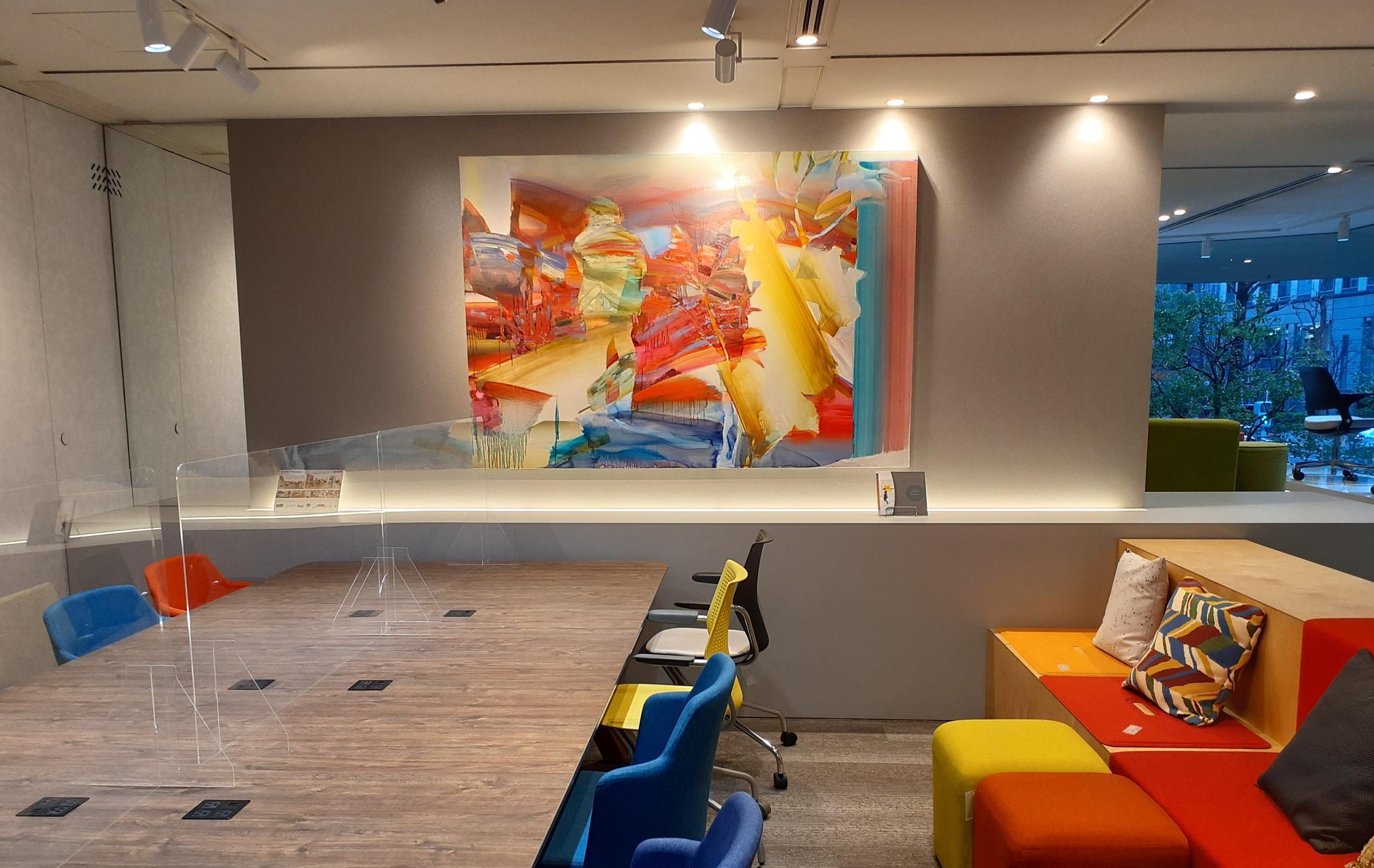 株式会社イトーキ 大阪ショールーム |「城 愛音展」 | ArtPlace - アートプレイス株式会社